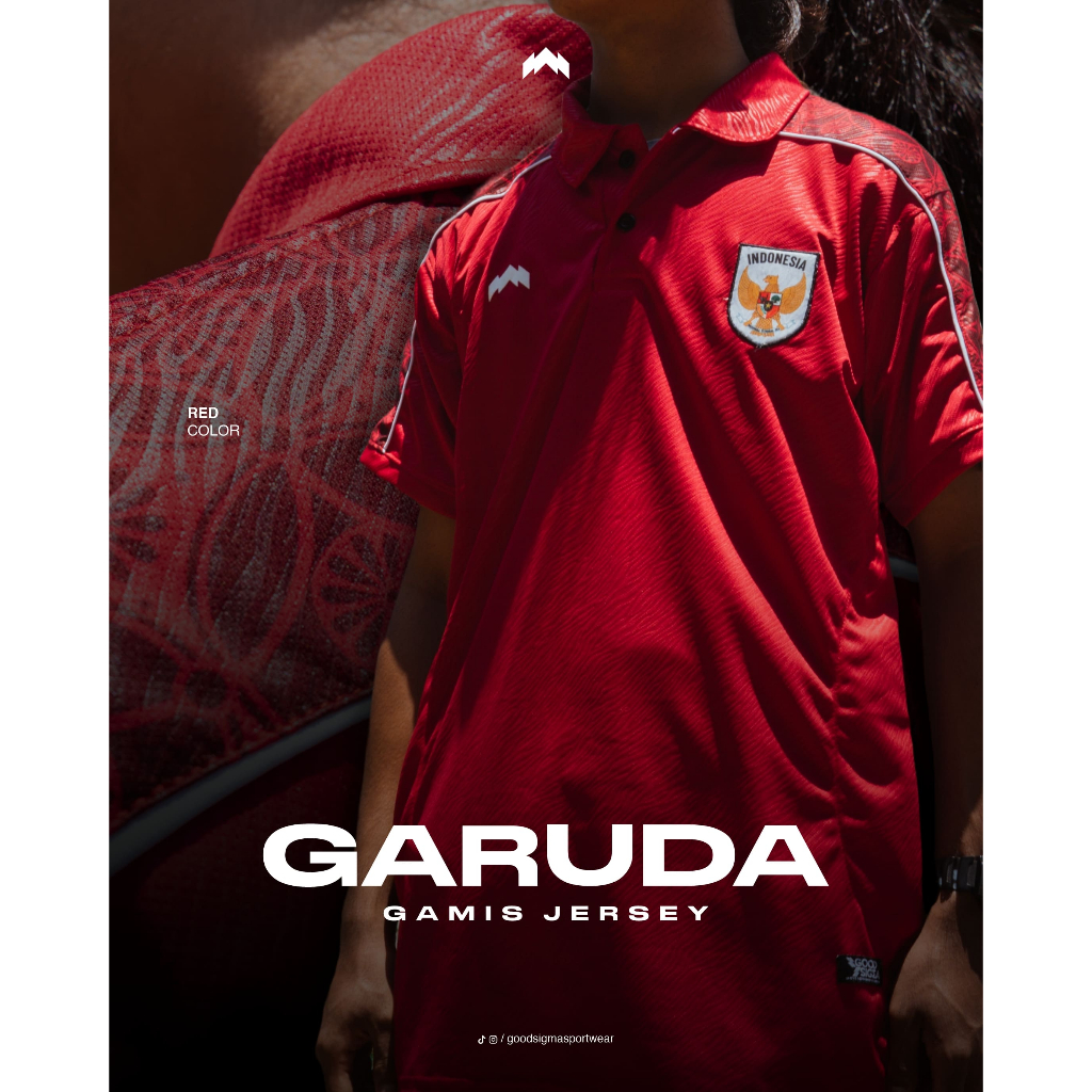 Jual Garuda Gamis Jersey Fantasy Timnas Indonesia - Red - Goodsigma ...