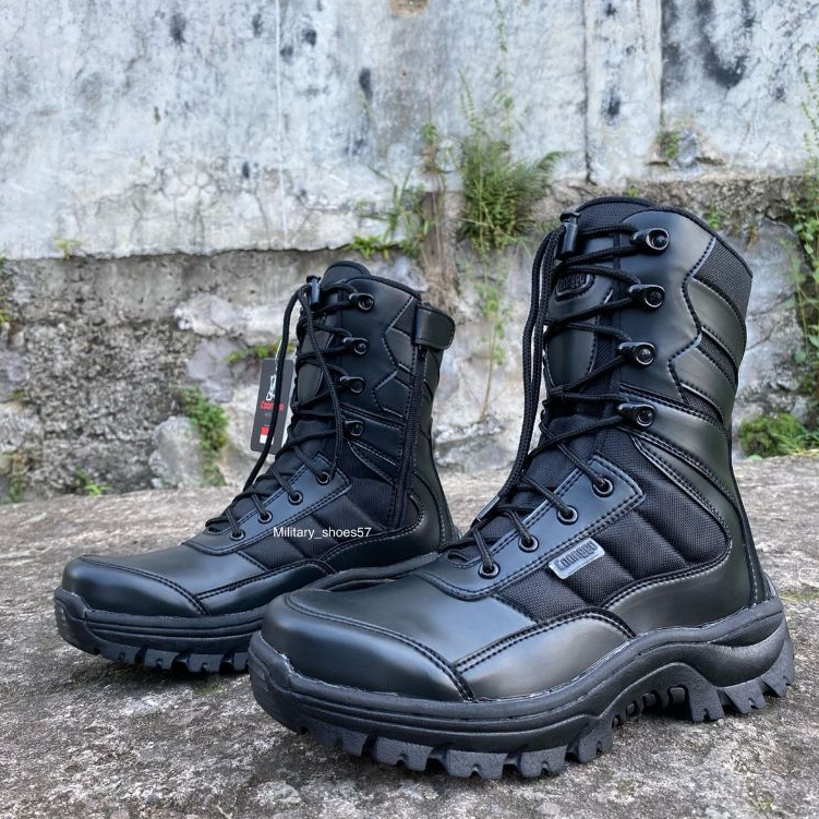 Jual sepatu pdl tni polri damkar satpam scurity tactical safety boots ...