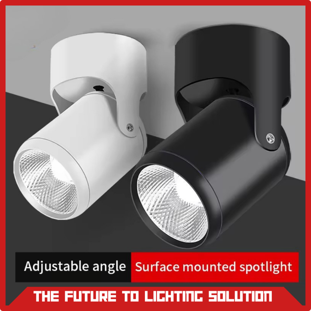 Jual Lampu Sorot SPOTLIGHT Plafon 10 Watt Led Cob Spot Light Plafon ...