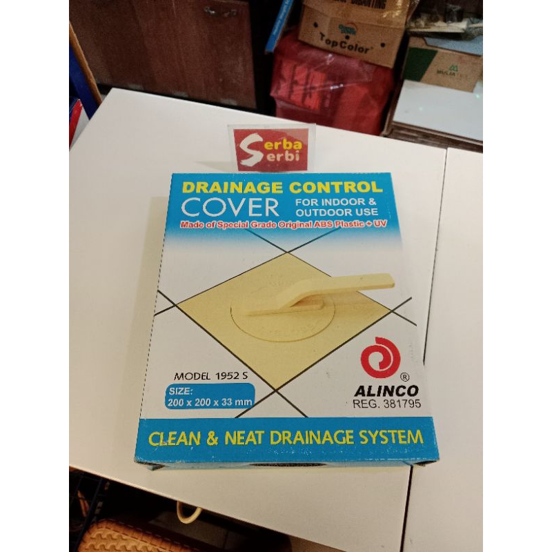 Jual -20x20 BAK CONTROL-Tutup keramik drainage Pvc abs Alinco | Shopee ...