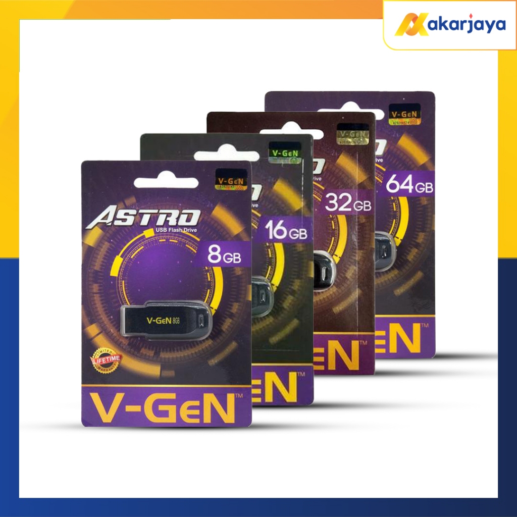 Jual Original Astro Vgen Flashdisk 8GB 16GB 32GB 64GB 128GB Flash Disk ...