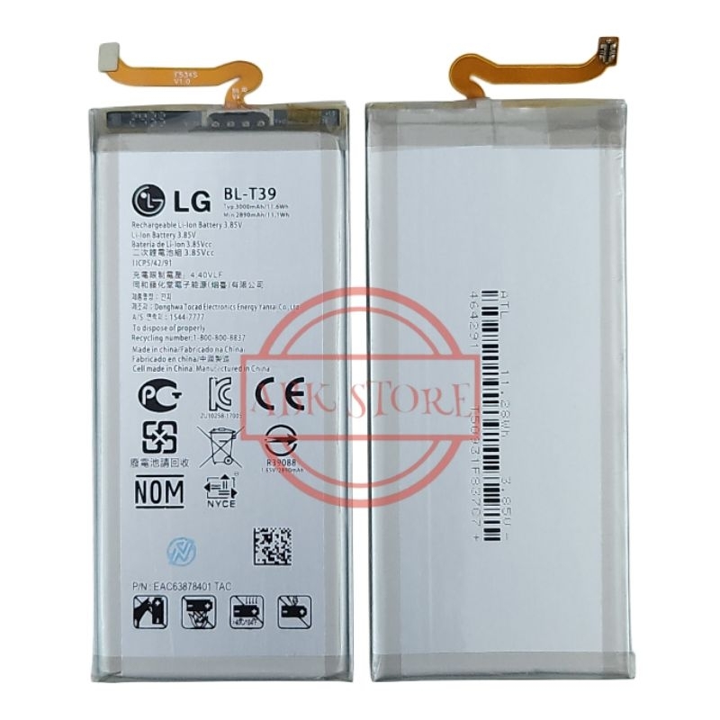 Jual BATERAI BL-T39 FOR LG G7 THINQ BATTERY | Shopee Indonesia
