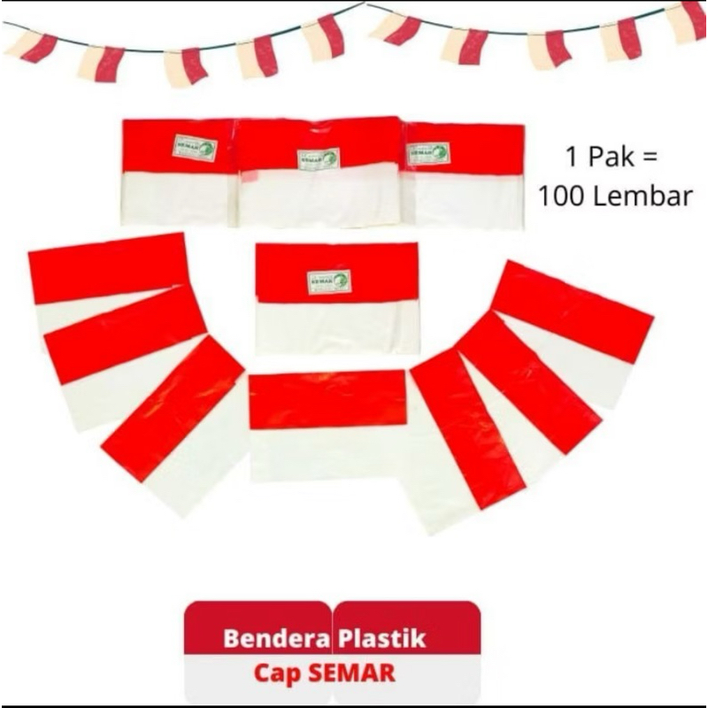 Jual BENDERA TALI SEMAR isi 100 - BENDERA TALI MP ISI 40 - TALI MIKA ...