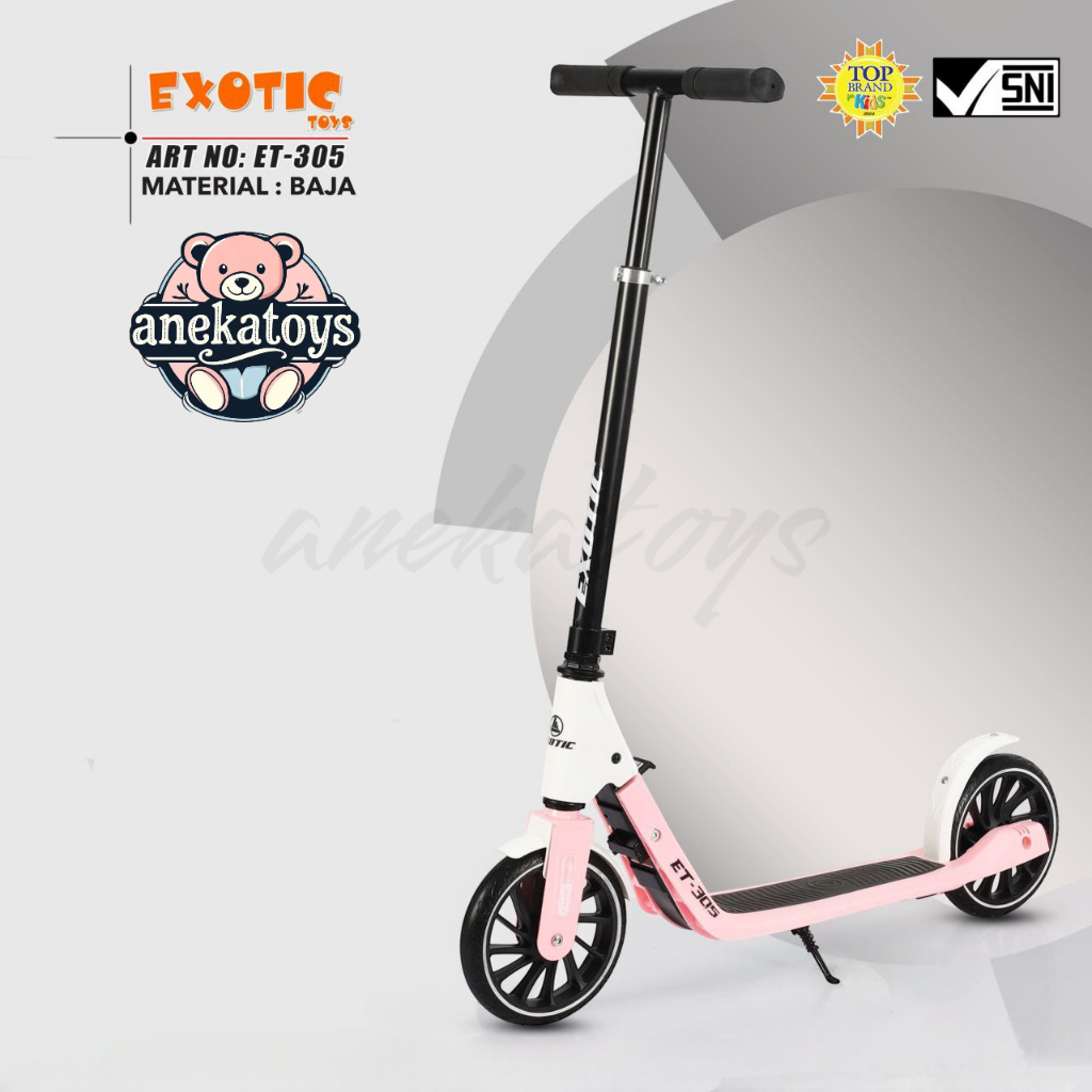Jual Skuter Baja Roda Dua Exotic HB305 Anatomy Kick Scooter Remaja ...