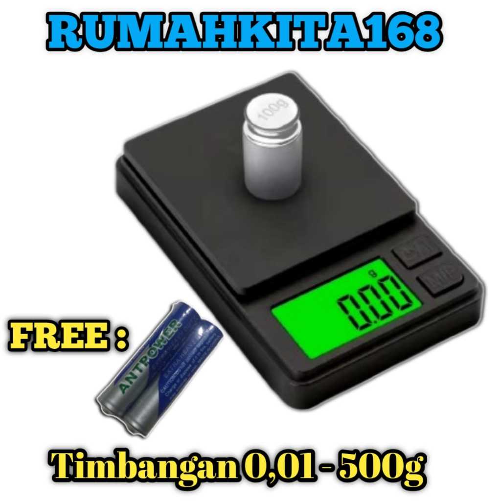Jual NEW Timbangan Mini Digital 500gr /0.01gr / Timbangan Emas ...