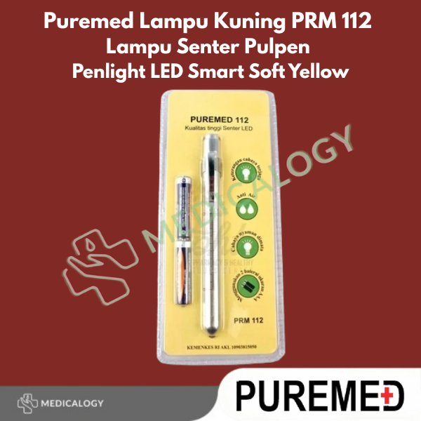 Jual "Puremed Penlight LED Smart Soft Yellow Lampu Senter Pulpen Lampu ...