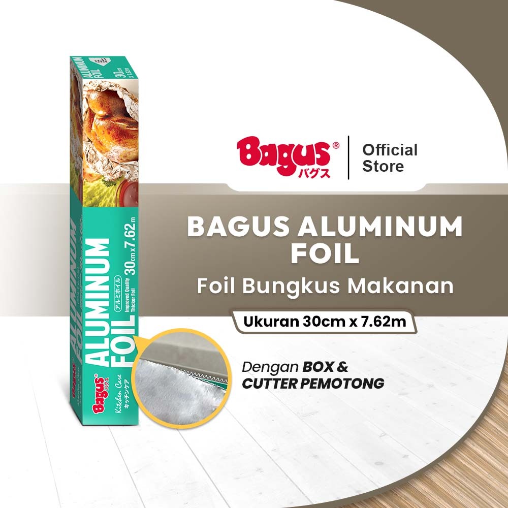 Jual Bagus Aluminum Foil Pembungkus Makanan Aluminium Foil Box Ukuran ...