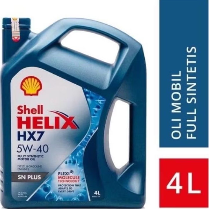 Jual OLi Shell HELIX HX7 Plus 5W-40 4Liter Shell Helix HX7 galon 4 ...