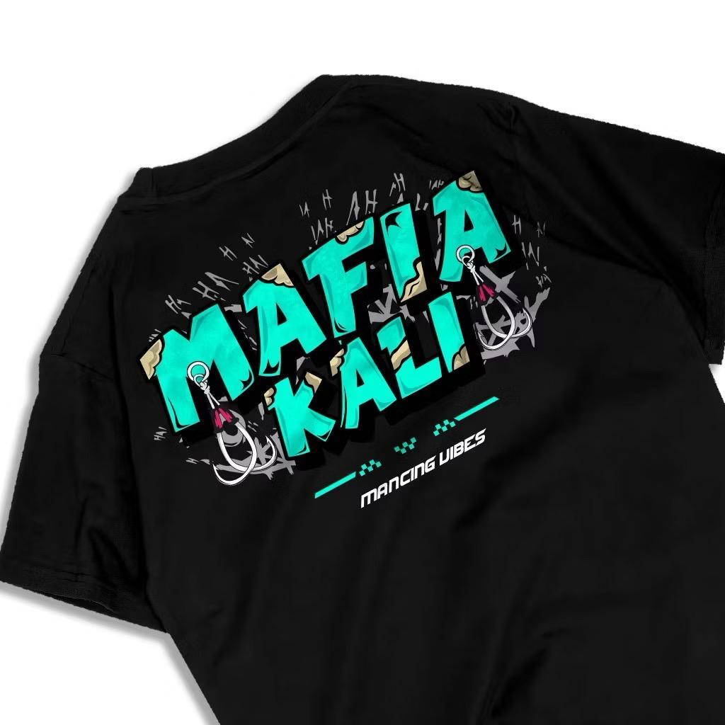 Jual Baju Kaos Mafia Kali Mancing Vibes Pancing Fishing pemancing Kaos ...