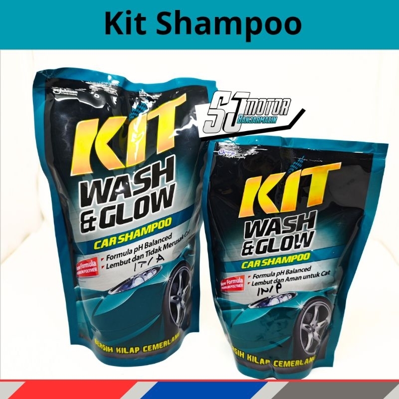 Jual Kit Wash dan Glow Shampo Motor dan Mobil Pouch Refill 400 - 720 ml ...