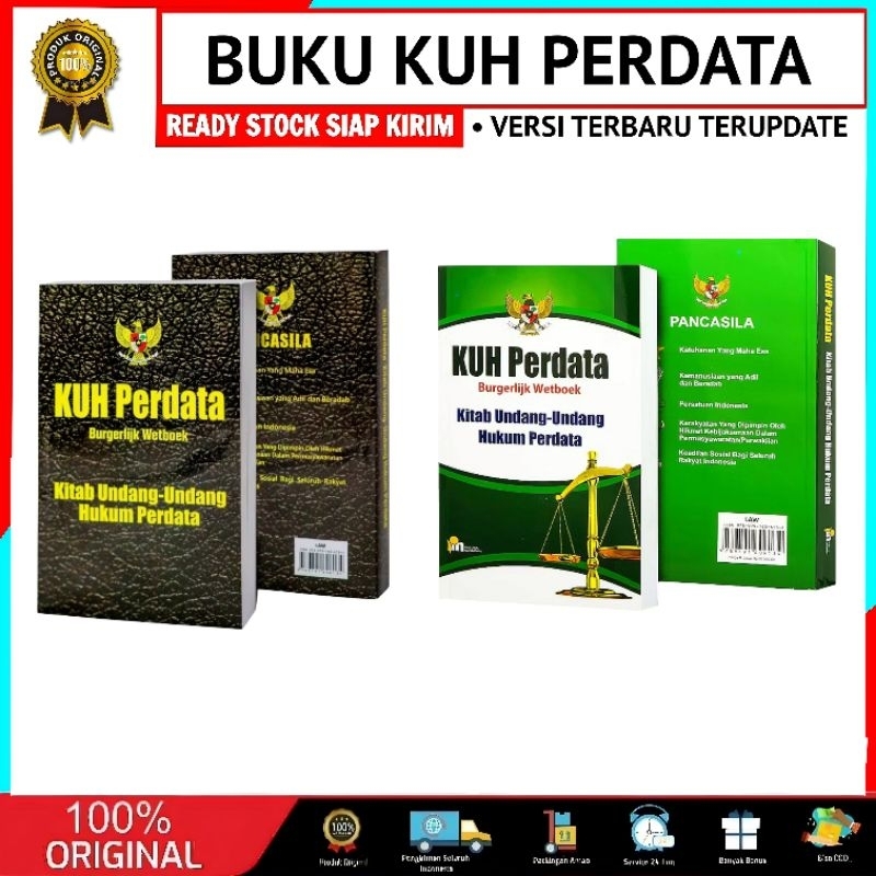 Jual BUKU KUH Perdata Kitab UU Hukum Perdata Terupdate 2025 | Shopee Indonesia
