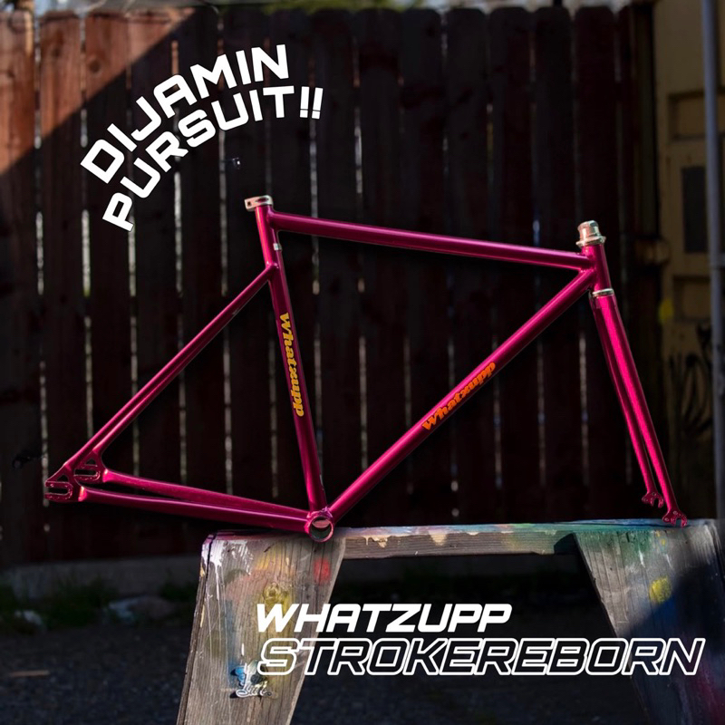 Jual Frameset Fixie Whatzupp Stroke Reborn | Shopee Indonesia