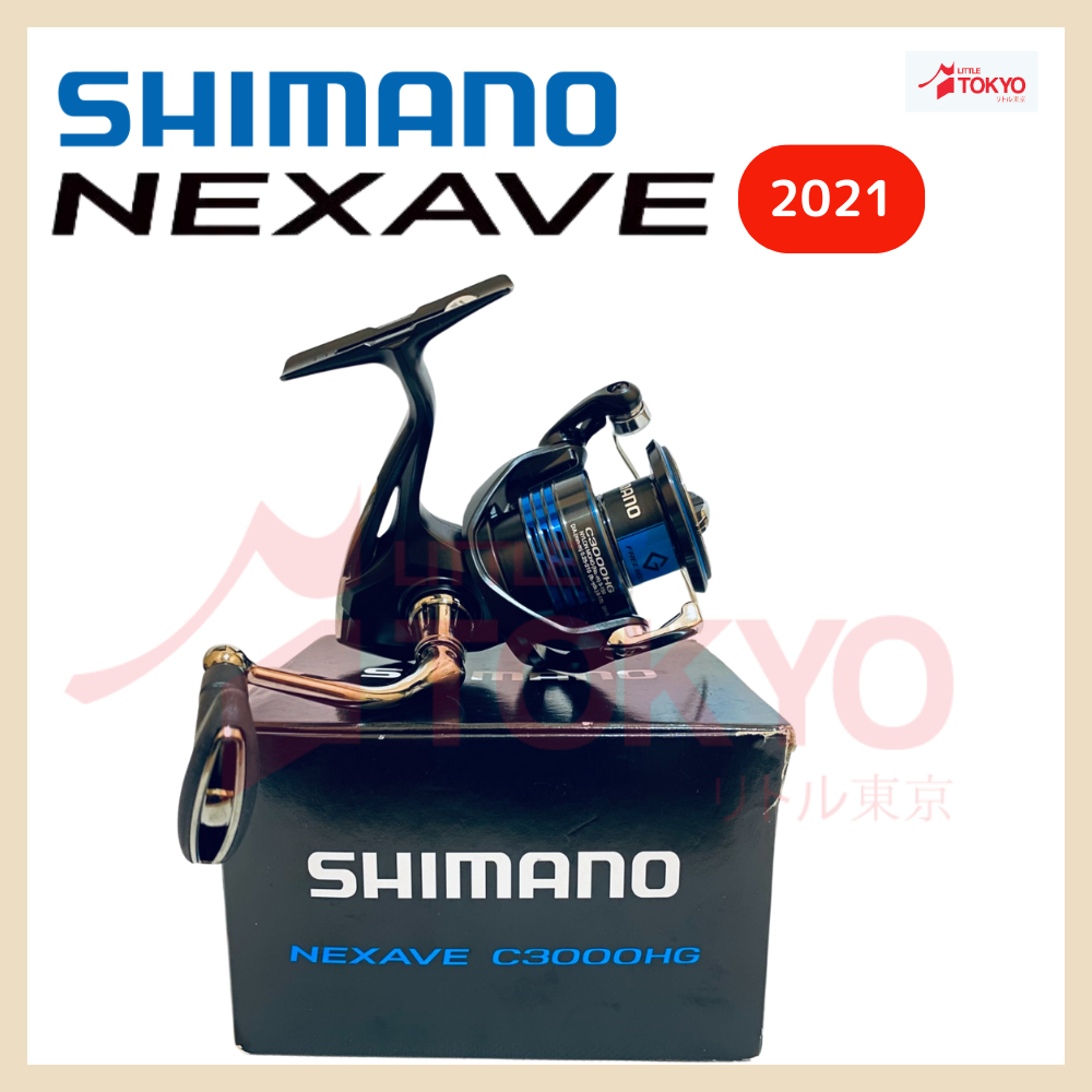 Jual Spinning Reel Shimano NEXAVE FI (2021) C2000S 2500 2500S 2500HG C3000 C3000HG 4000 4000HG ...