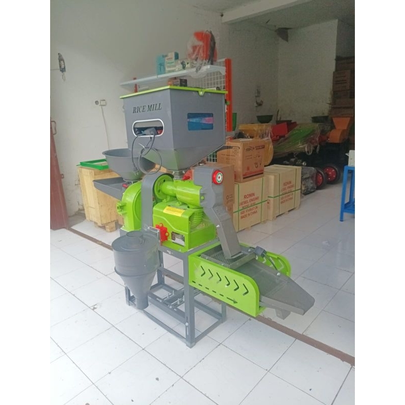 Jual MESIN GILING PADI DAN PENEPUNG MAHKOTA MESIN 7PK | Shopee Indonesia
