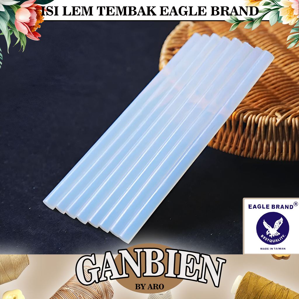 Jual Lem Tembak Eagle Brand 100%Ori Made In Taiwan Ukuran Besar & Kecil ...