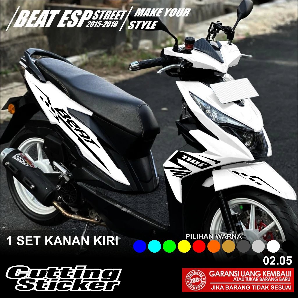 Jual Striping Beat NEW ESP 2017 2018 2019 Cutting Sticker Cutting ...