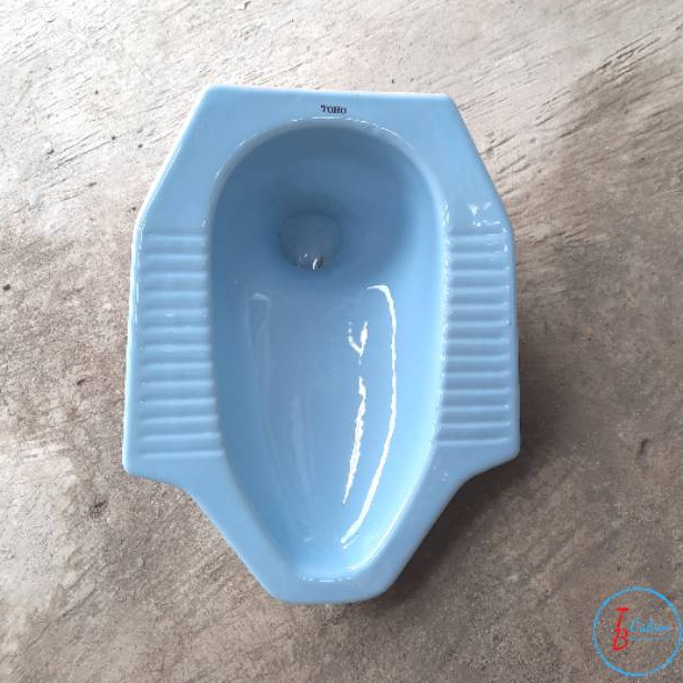 Jual KODE N4R Closet Jongkok Toho Warna Biru Ukuran 43x22cm | Shopee ...