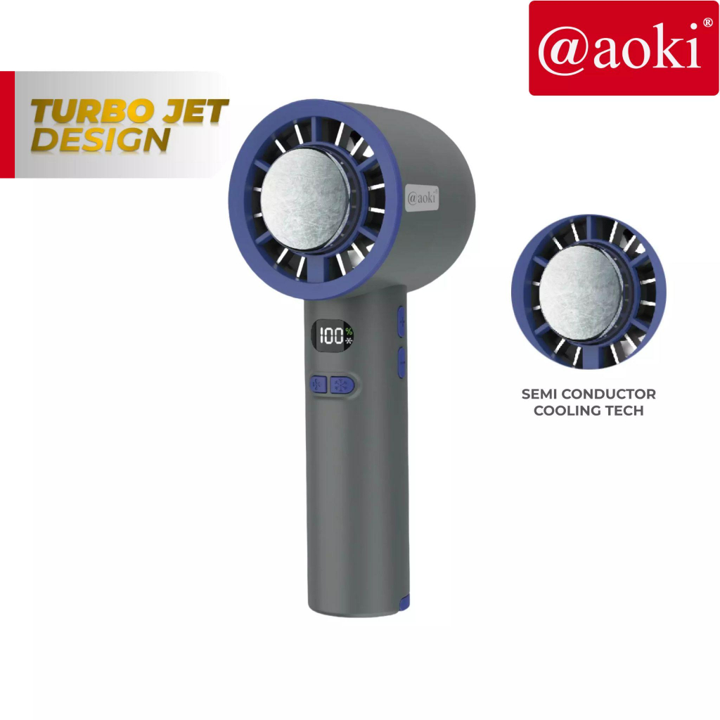 Jual AOKI Kipas Turbo Cool PRO Mini AC – Super Sejuk, Angin Kencang ...