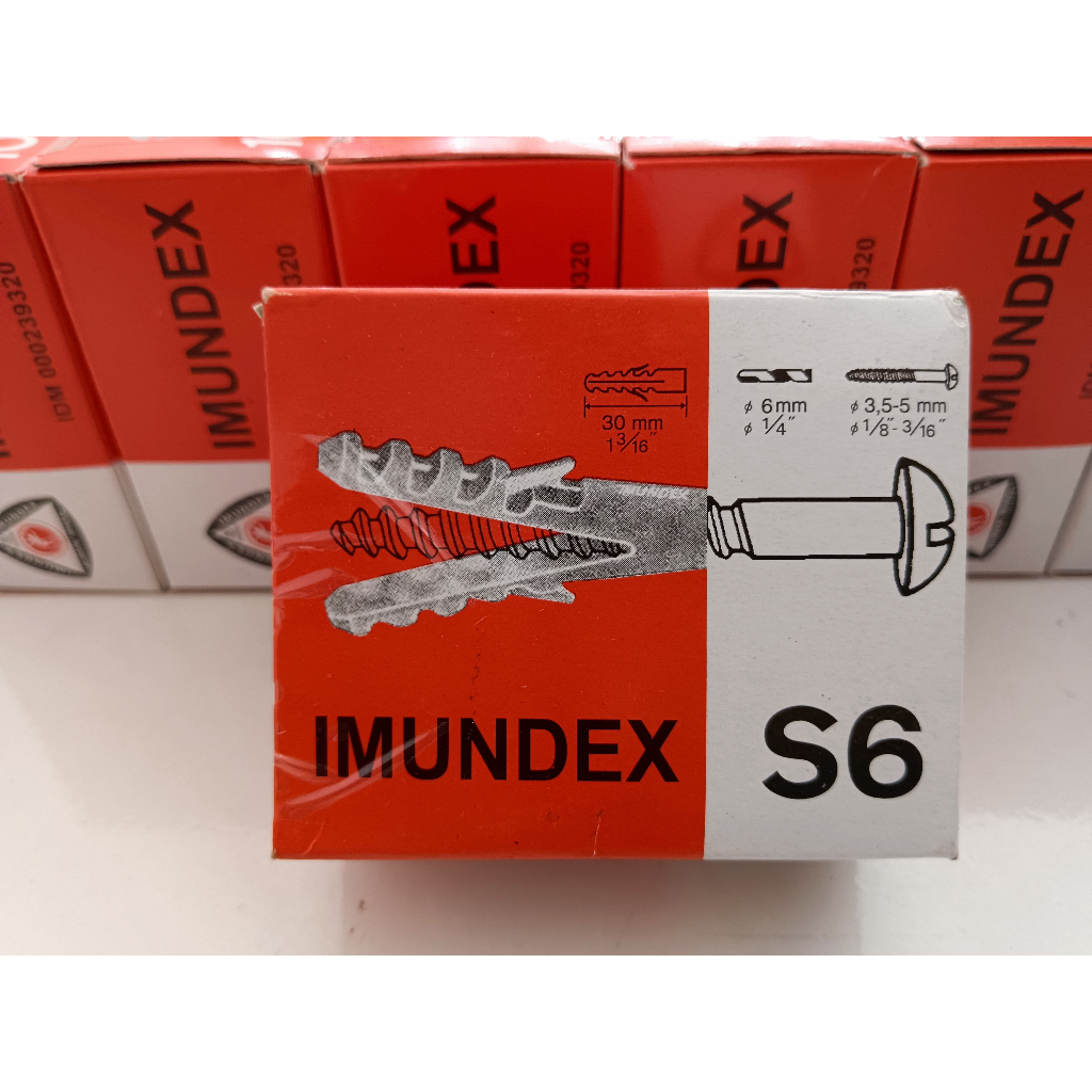 Jual Fisher Fischer Viser IMUNDEX S6 S8 Sekrup Baut Tanam Lubang dinding | Shopee Indonesia