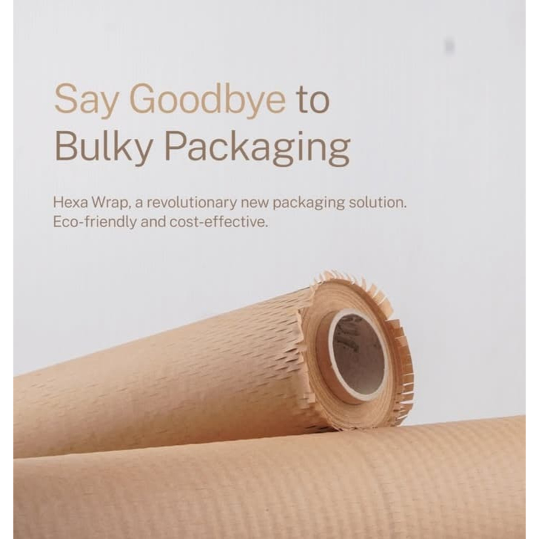 Jual Hexcel Wrap Bahan Kertas Bubble Wrap Hexcel Wrap Honeycomb (1 ROLL ...