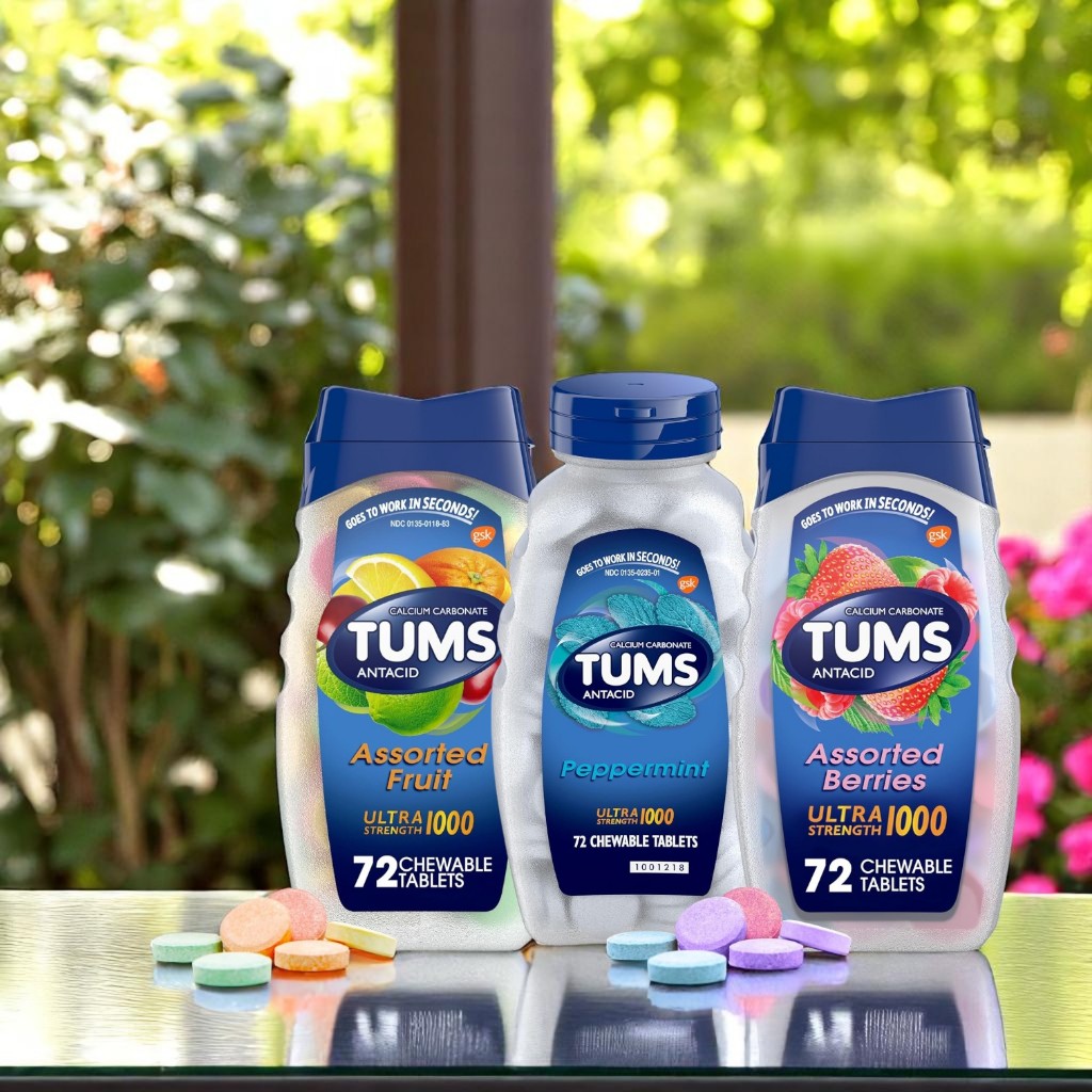 Jual TUMS Gas Relief Ultra Strength 72 Tablets | Shopee Indonesia