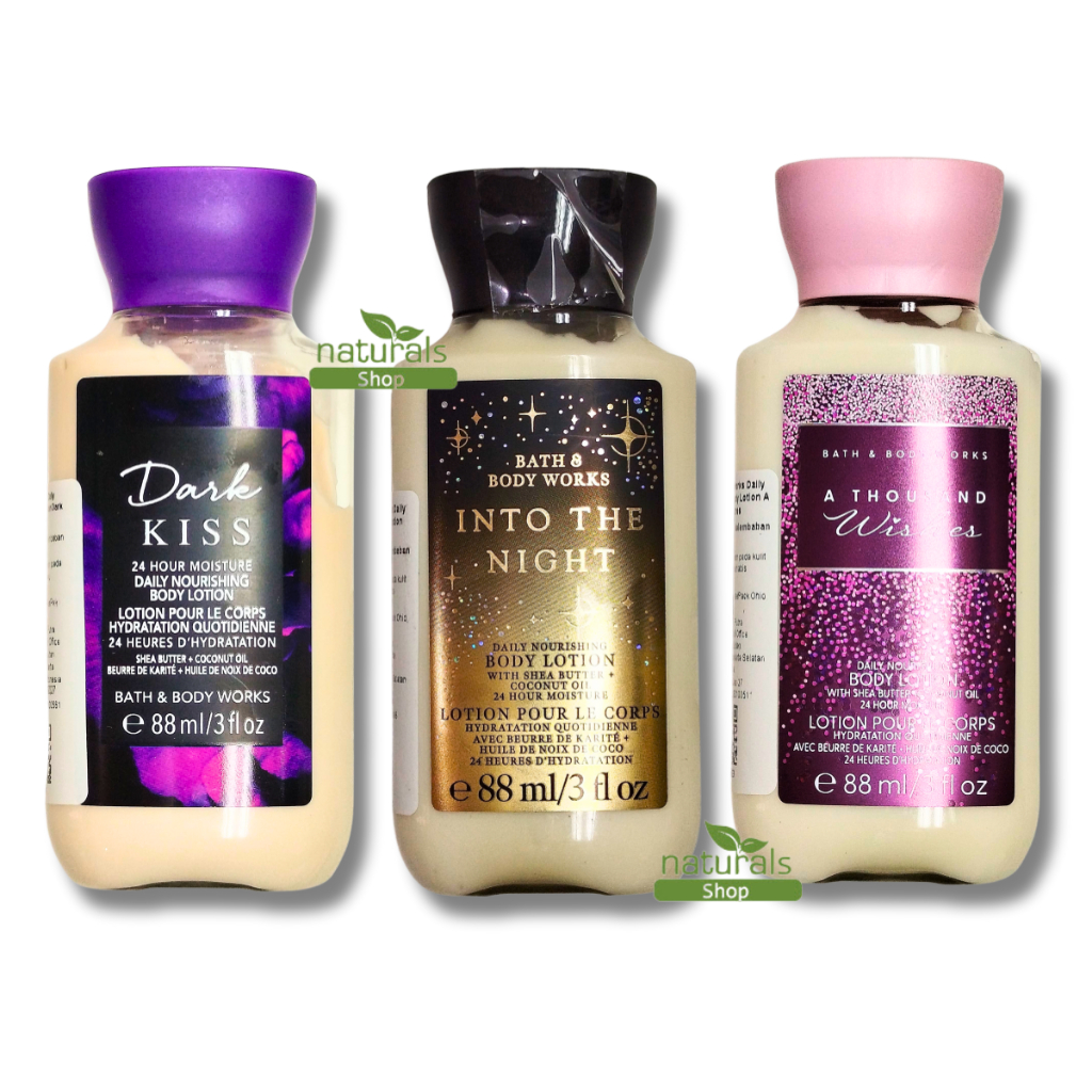 Jual BBW Bath and Body Works BODY LOTION TRAVEL SIZE Into The Night ...