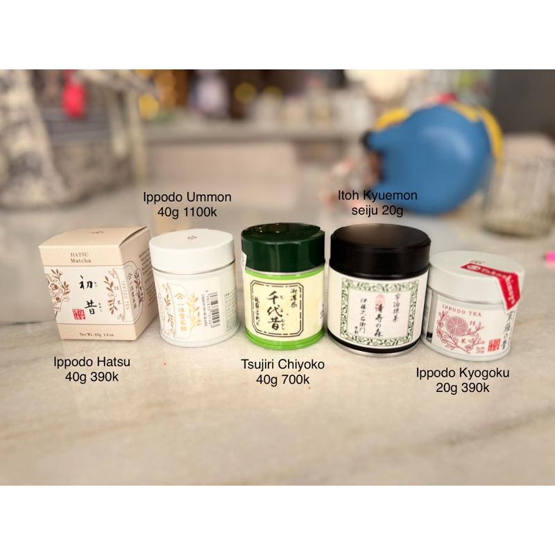 Jual Matcha Powder Ceremonial Grade Ippodo Itoh Kyuemon Tsujiri ...