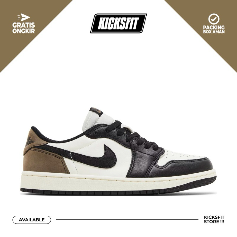 Jual Sepatu Jordan 1 Low OG Dark Mocha Original BNIB | Shopee Indonesia