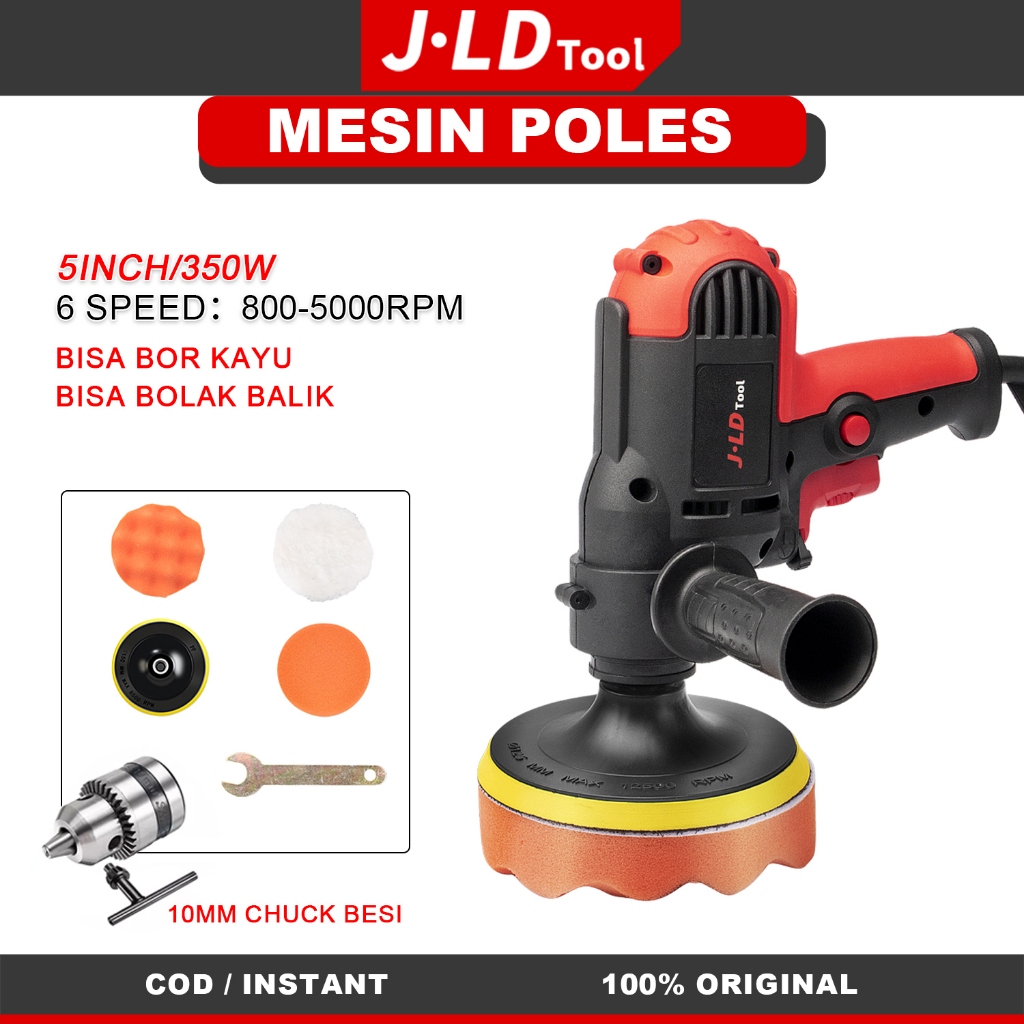 Jual JLD Mesin Poles J3310 Mesin Polisher 350W Mesin poles body mobil ...