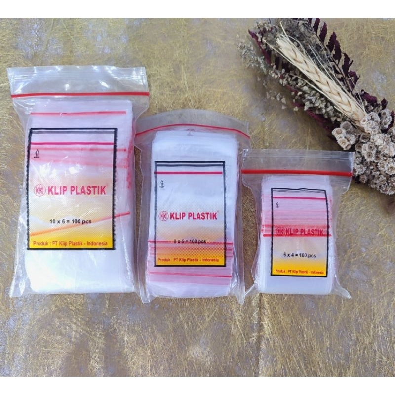 Jual Plastik Klip Zipper Zip Lock Makanan Saos Bubuk Cabai Kantong PE ...