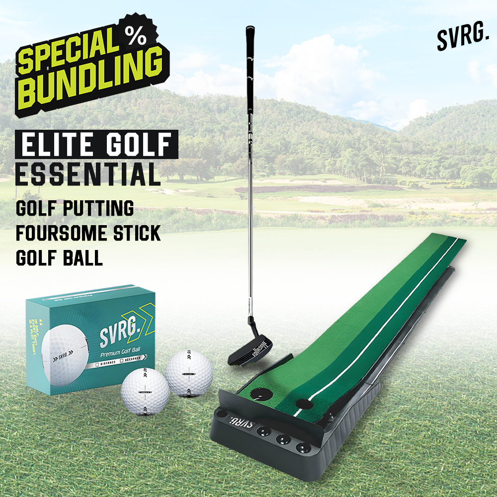Jual SVRG SPECIAL BUNDLE ELITE GOLF ESSENTIAL - GOLF PUTTING MAT ...