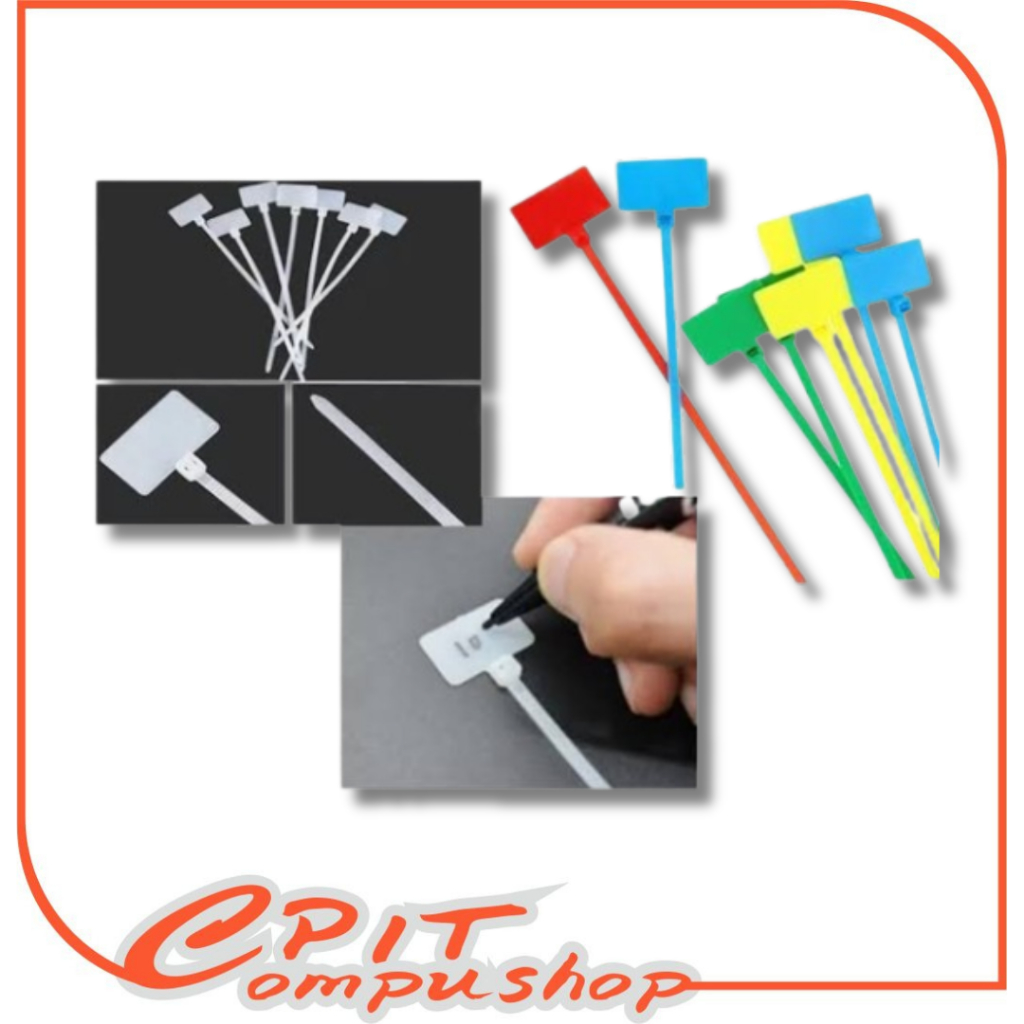 Jual Kabel Ties Label Maker Cabel Tie Maker Name Tag Lan Name Tag ...