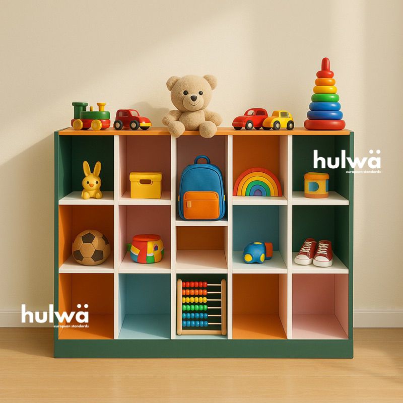 Jual Loker anak TK PAUD LOKER ANAK Kayu Loker anak warna warni isi 25 ...