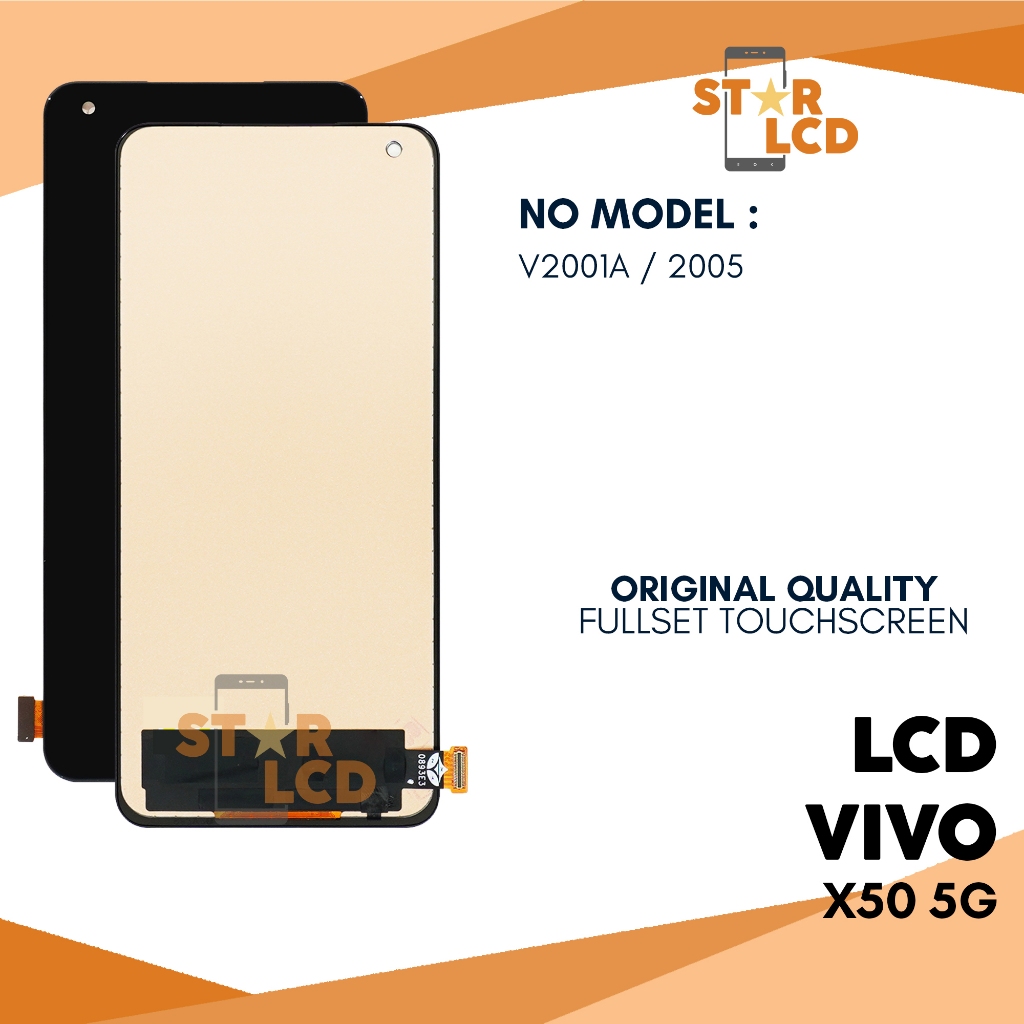 Jual Grosir LCD Vivo X50 5G - Fullset Touch Screen | Shopee Indonesia