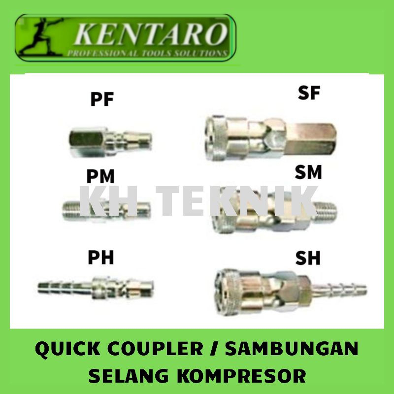Jual SAMBUNGAN SELANG KOMPRESOR QUICK COUPLER RECOIL DRAT 14 INCH ...