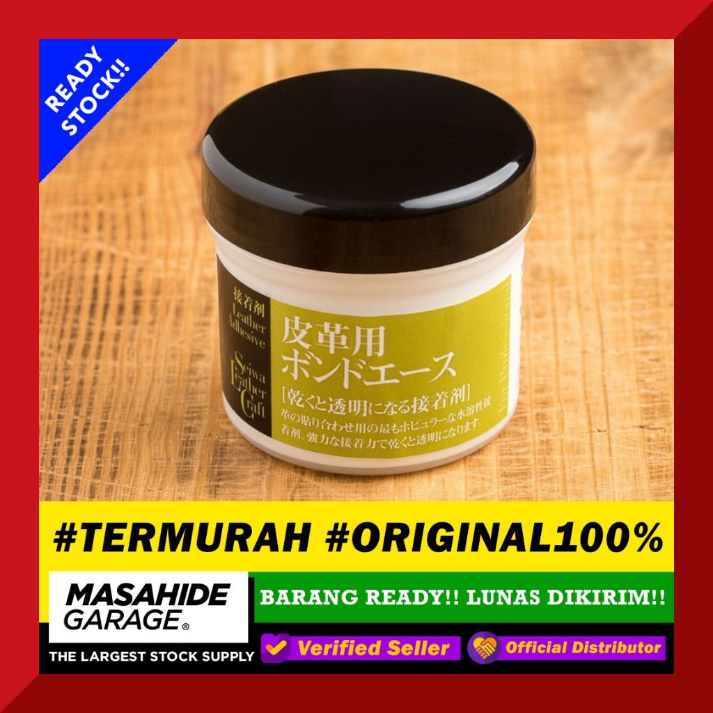Jual TERMURAH Seiwa Leather Craft Adhesive Bond Ace Lem Kulit Made in ...