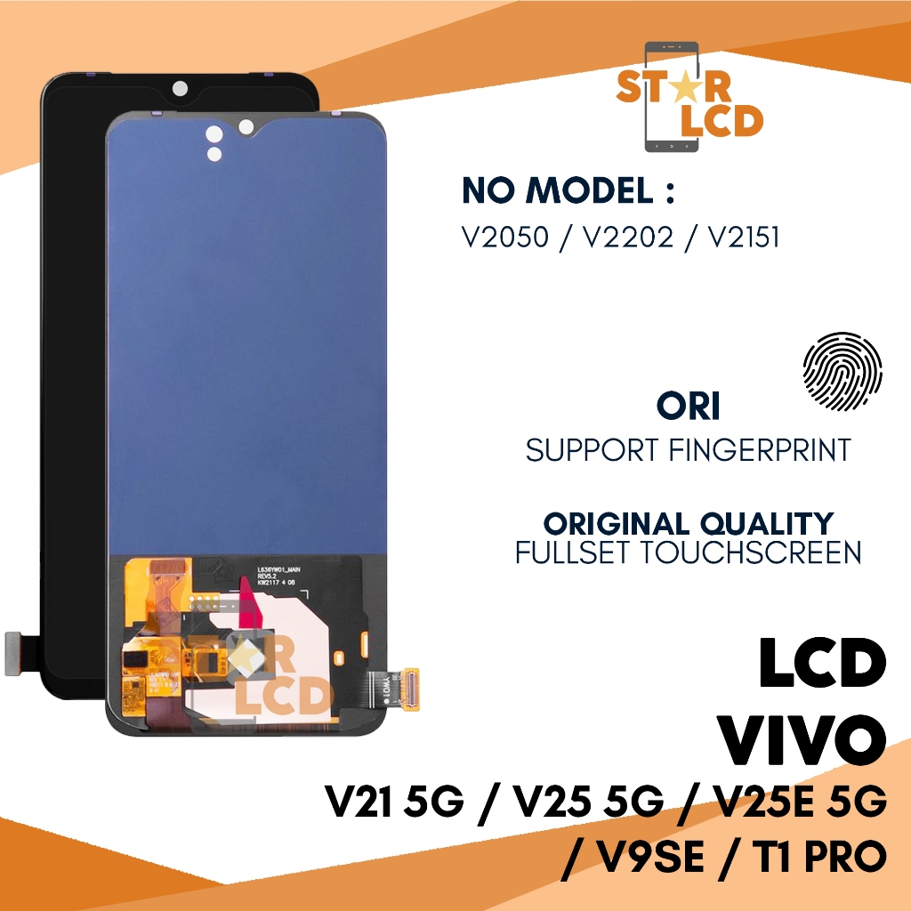 Jual Grosir LCD Vivo V21 5G FINGERPRINT / LCD Vivo V25 5G / LCD Vivo ...