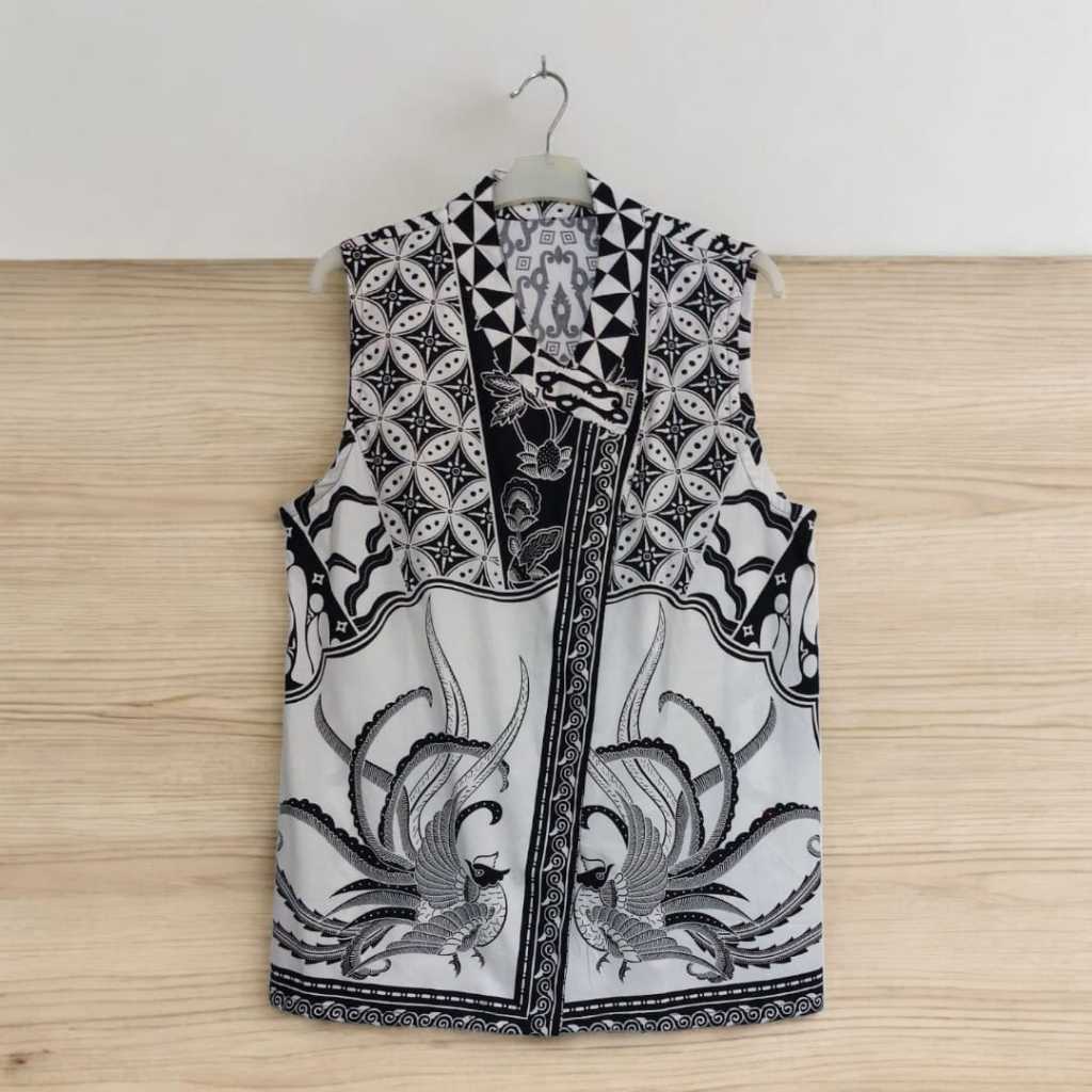 Jual BLAZER BATIK / OUTER BATIK / VEST BATIK WANITA JUMBO SIZE | Shopee ...