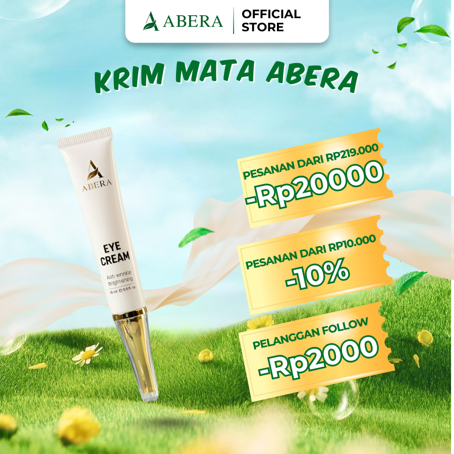 Jual Krim Mata ABERA 15ml - Membantu mengurangi kerutan dan lingkaran hitam di area mata ...