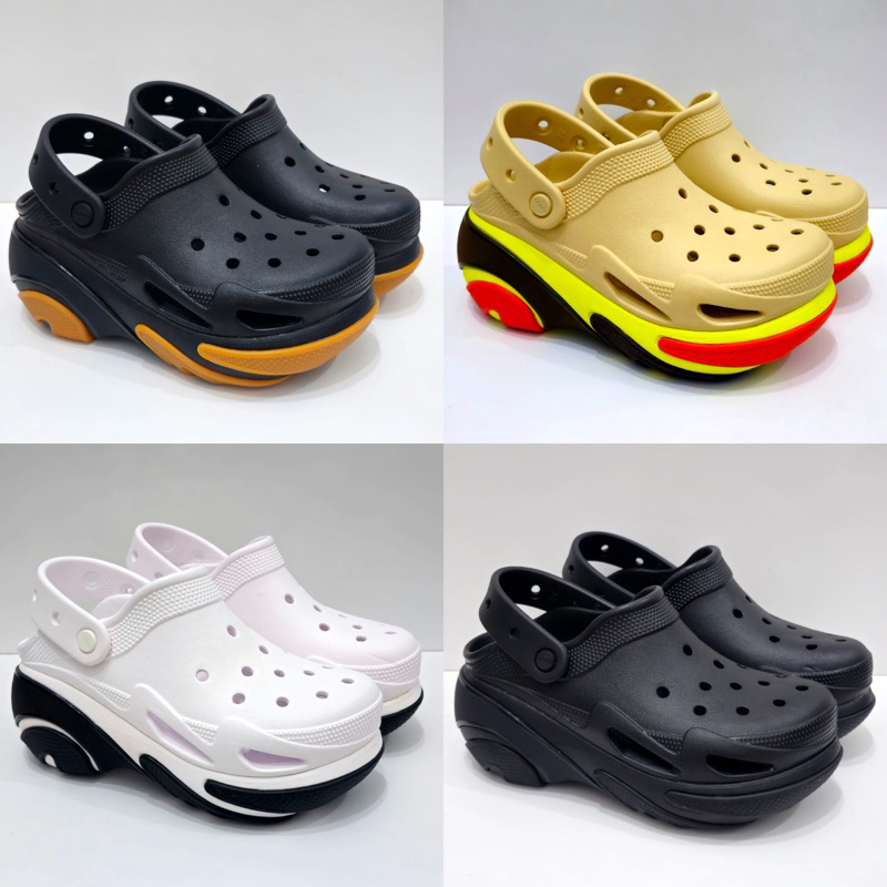 Jual SANDAL CROCS BUBBLE CRUSH CLOG UNISEX | Shopee Indonesia