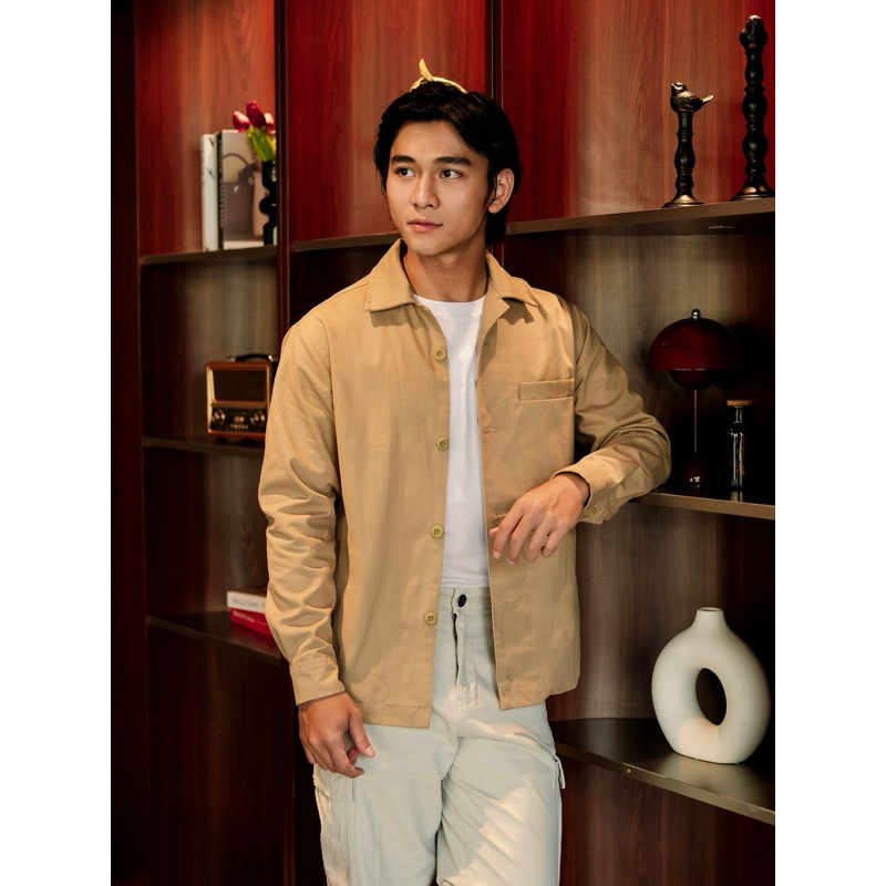 Jual PRINCIPLLE - FELIPE Jaket Pria Overshirt Twill Premium | Outer ...