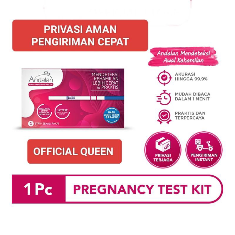 Jual Andalan Pregnancy Test Kit - Andalan strip tes kehamilan - Andalan ...