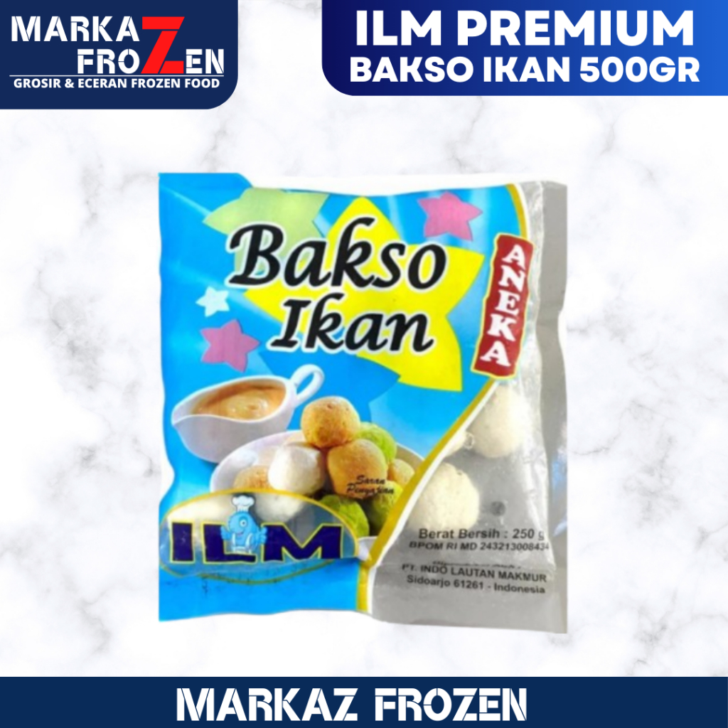Jual ILM PREMIUM BAKSO IKAN PUTIH 500GR | Shopee Indonesia