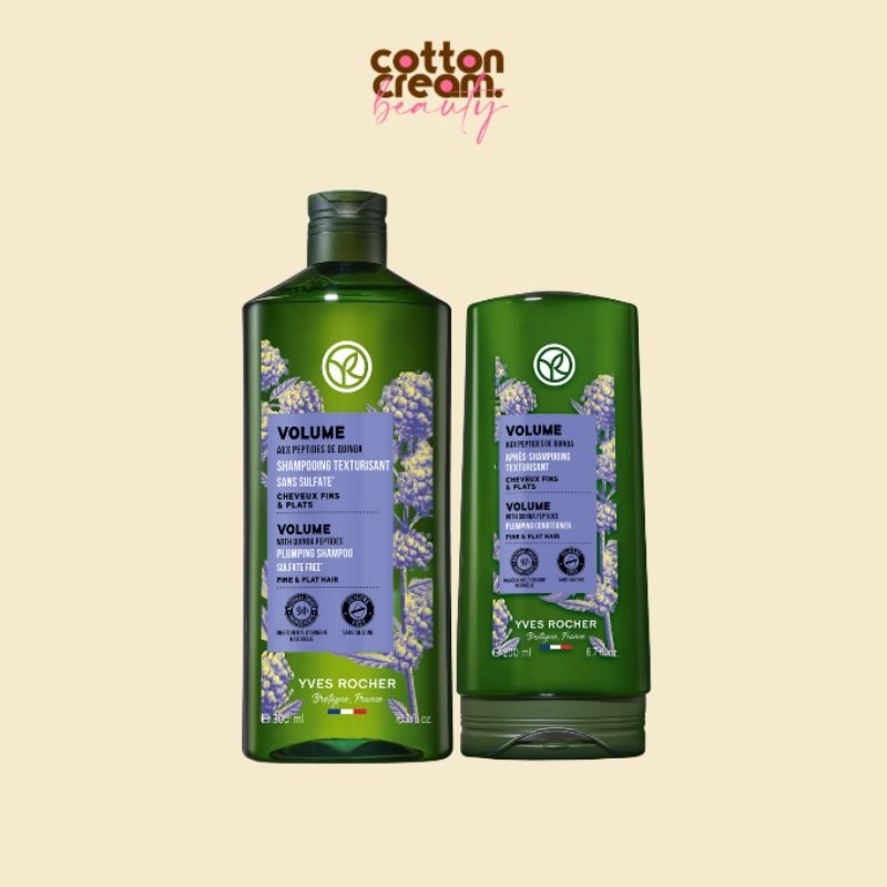 Jual Yves Rocher Volume Shampoo & Conditioner | Shopee Indonesia