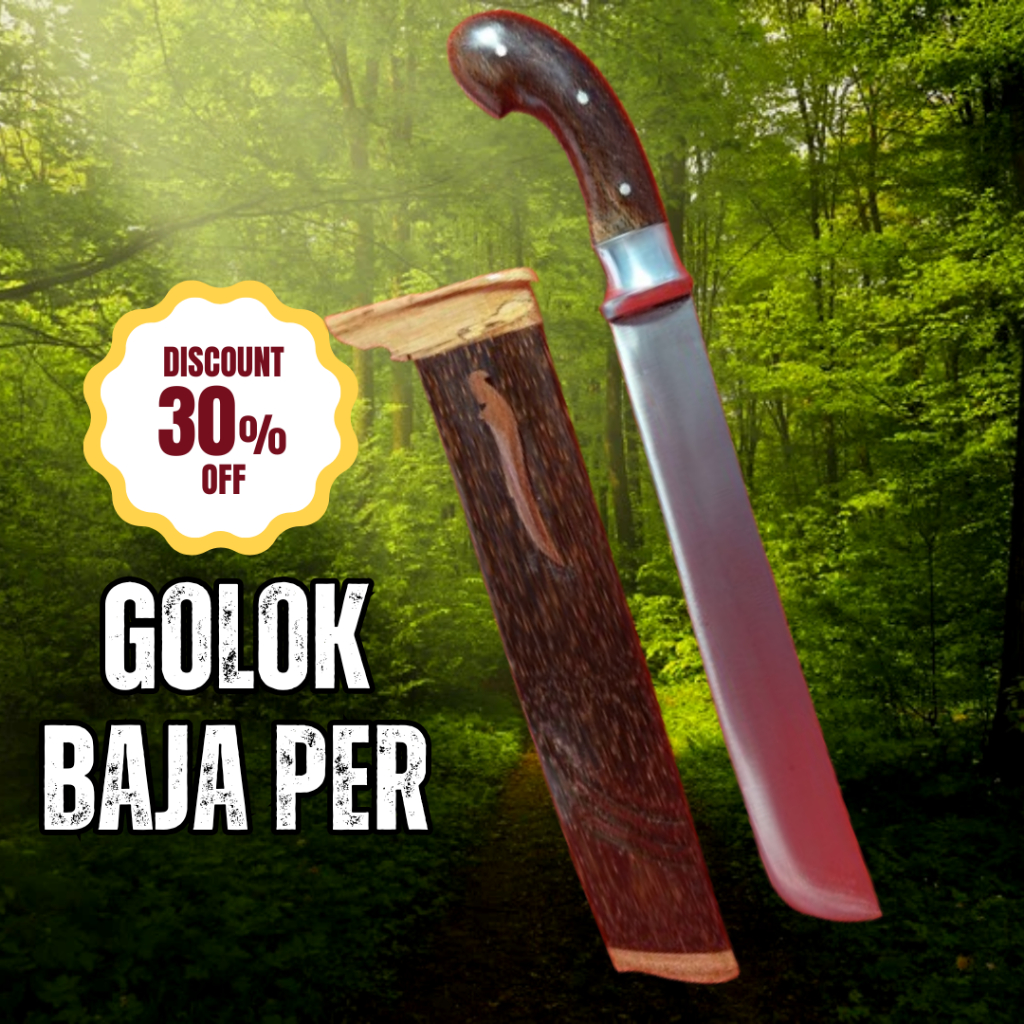 Jual Golok kebun baja per asli carangka ruyung peralatan tani alat ...
