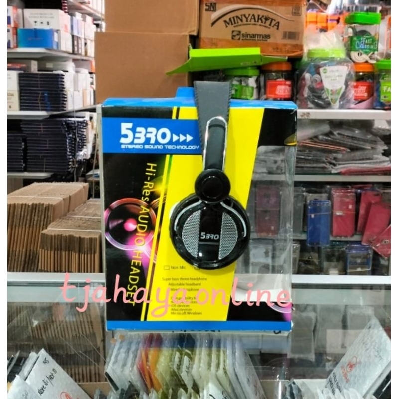Jual Headset DJ 5BRO Super Bass | Shopee Indonesia
