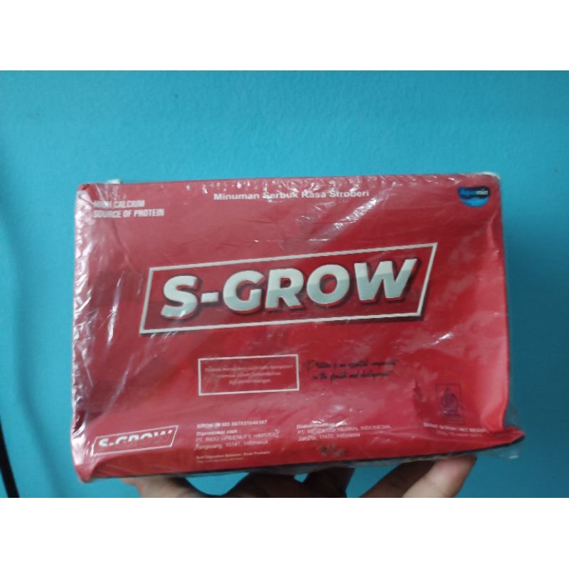 Jual S-Grow Minuman serbuk rasa stroberi | Shopee Indonesia