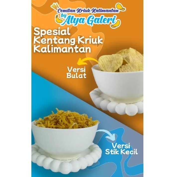 Jual Kentang Kriuk Kalimantan By Atya Galeri Keripik Asli Kentang Viral ...