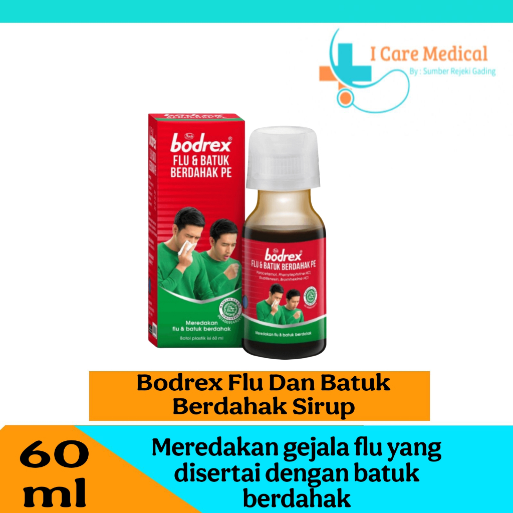 Jual Bodrex Flu dan Batuk PE Sirup 60 ml | Shopee Indonesia