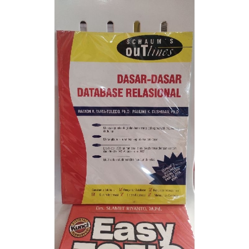 Jual buku (original) dasar dasar database relasional - ramon a mata toledo | Shopee Indonesia